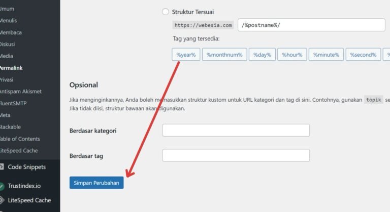 Cara Mengubah Permalink di WordPress dan Tips Permalink yang SEO - WebEsia